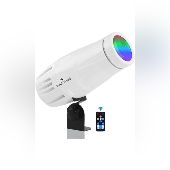 Party Supplies | New Pinspot Light With Remote Control 4 In 1 Mirror ...